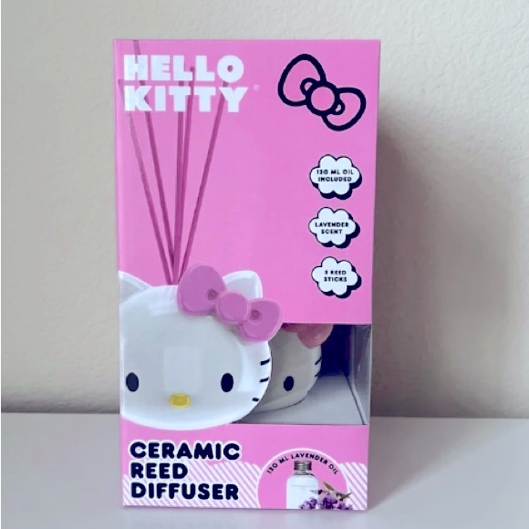 Hello Kitty | Other | Hello Kitty Pink Sculpted Ceramic Diffuser | Poshmark